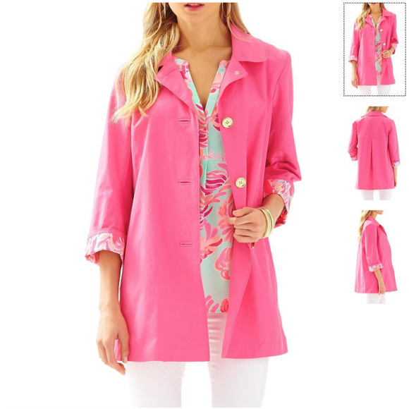 Lilly Pulitzer | Jackets & Coats | Lilly Pulitzer Palm Beach Swing ...
